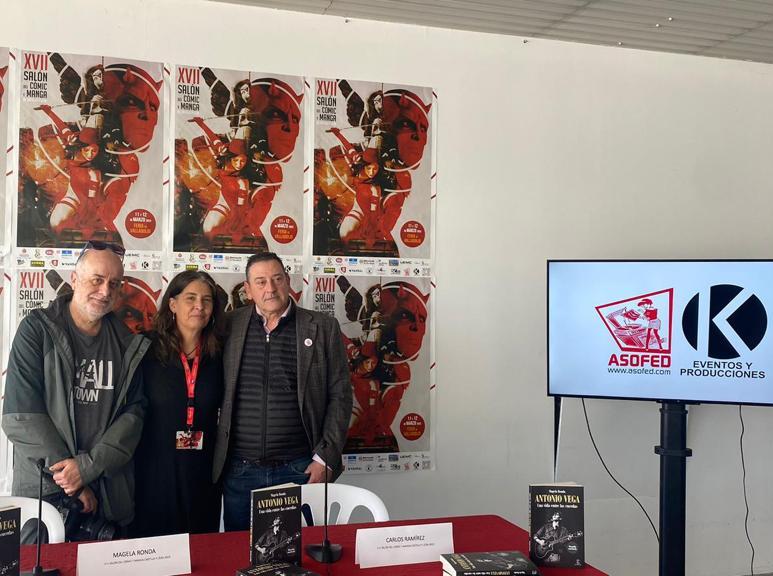 Presentación y firma de Magela Ronda en el XVII Salón del Cómic y el ...